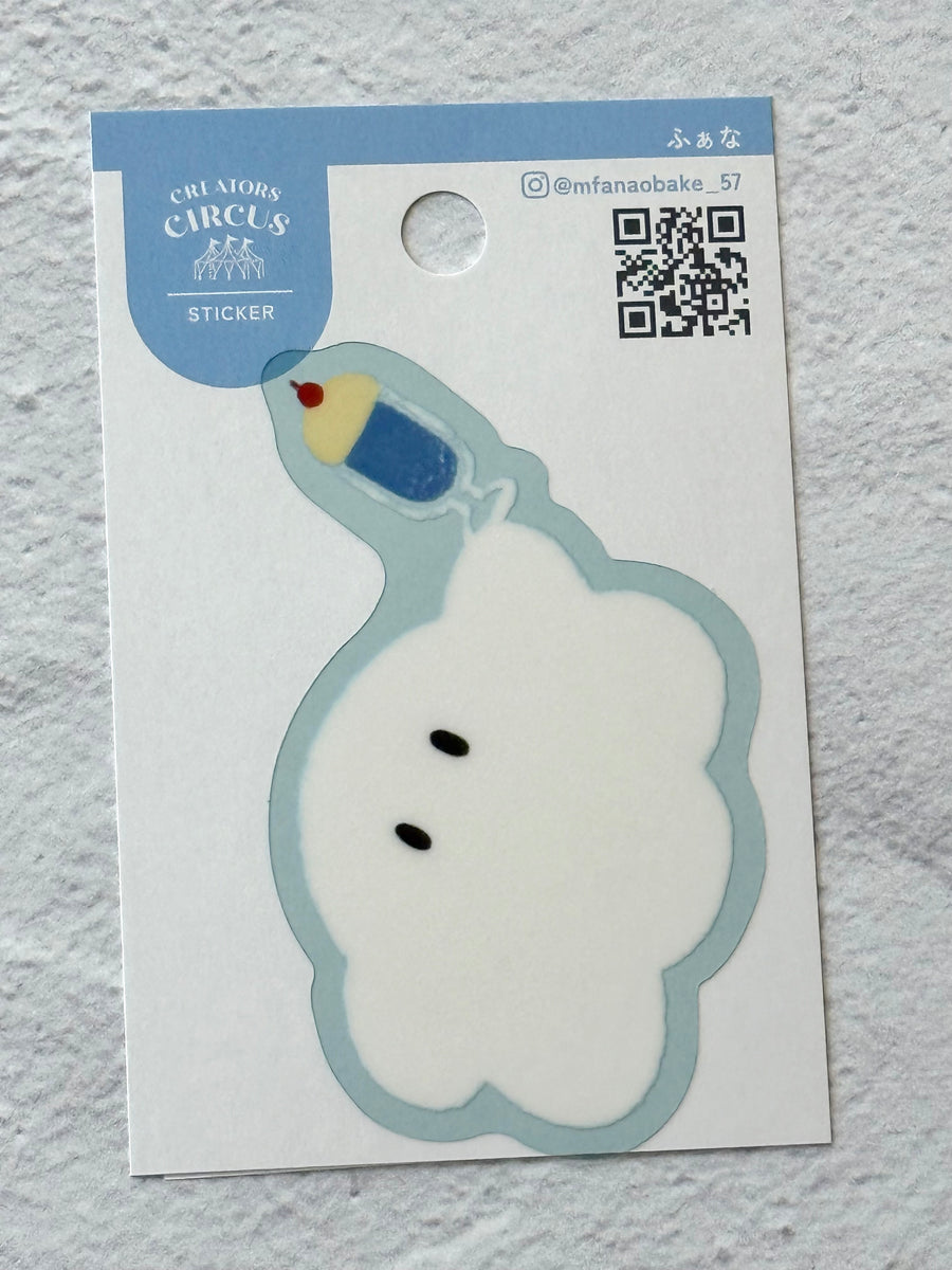 [obake] Obake Cream Soda decal sticker – papertreats