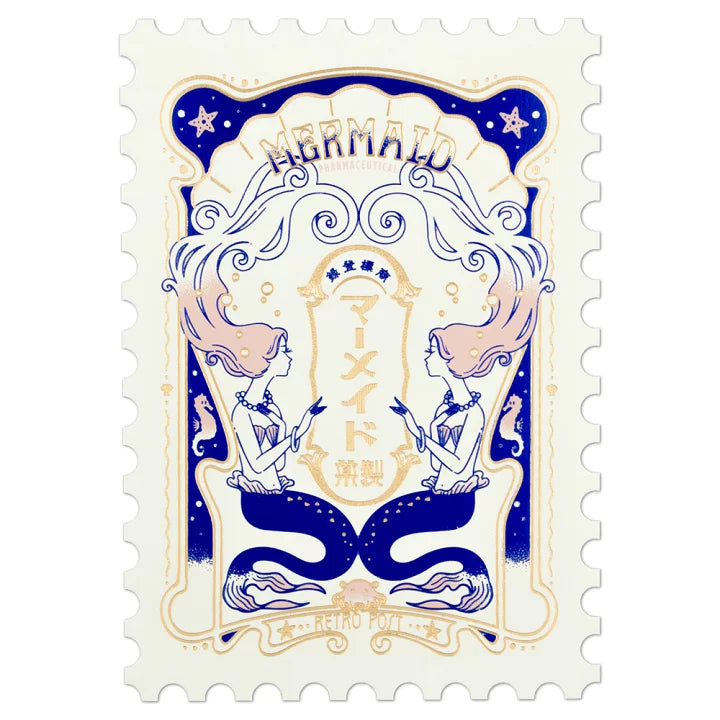 [ob1toy] Mermaid Pharmaceuticals • ob1toy x ROKKAKU collaboration Foil – papertreats