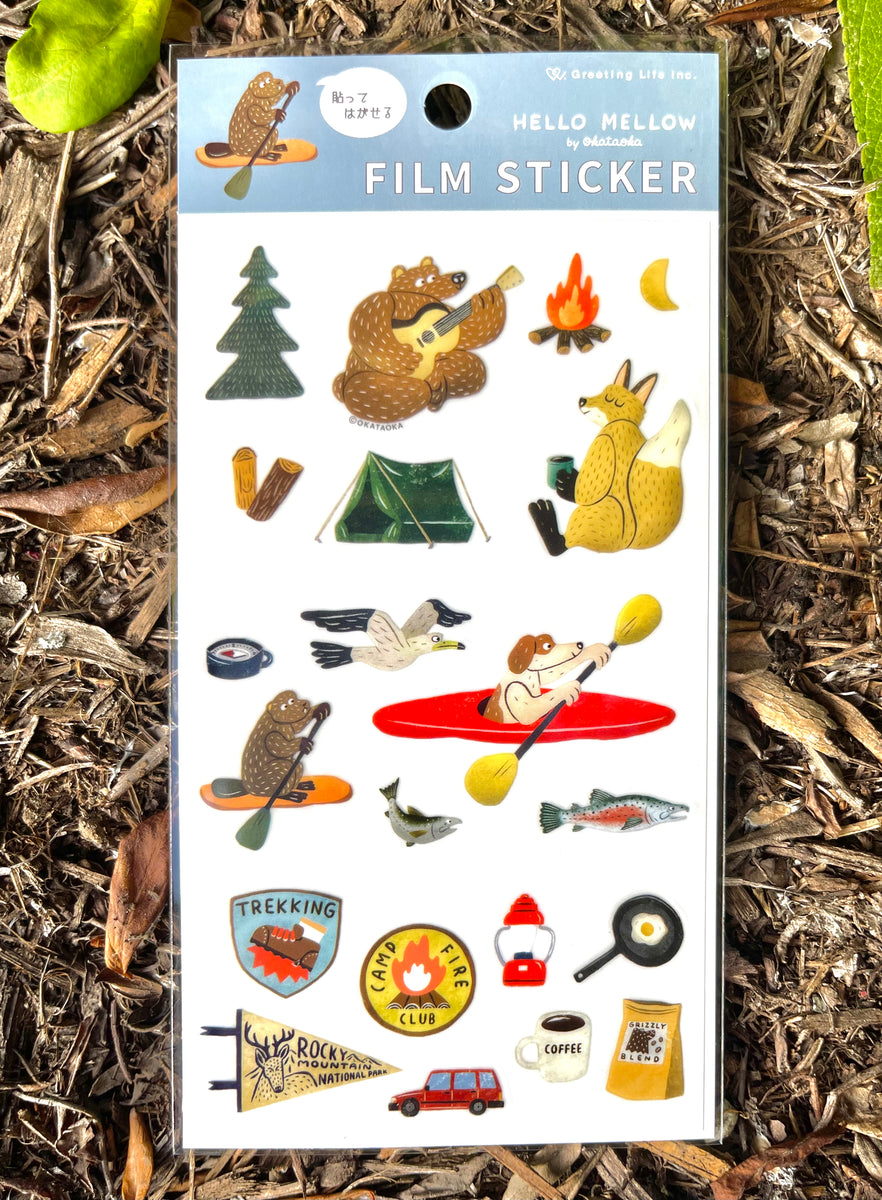 [Greeting Life] Great Outdoors sticker sheet – papertreats